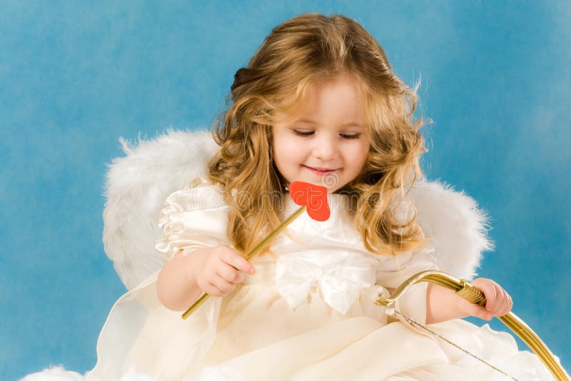 Small Cupid stock image. Image of healthy, beautiful - 17889513