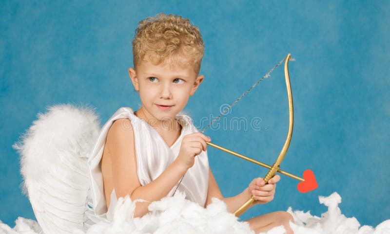 Small Cupid stock image. Image of healthy, beautiful - 17889513