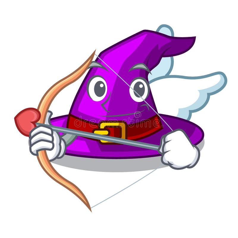 Evil cupid stock vector. Illustration of icon, cartoon - 36043363