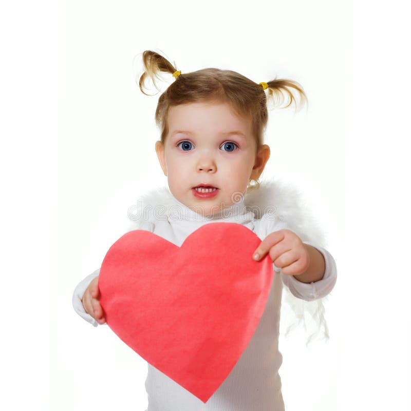 Cupid With Heart Picture. Image: 7710958