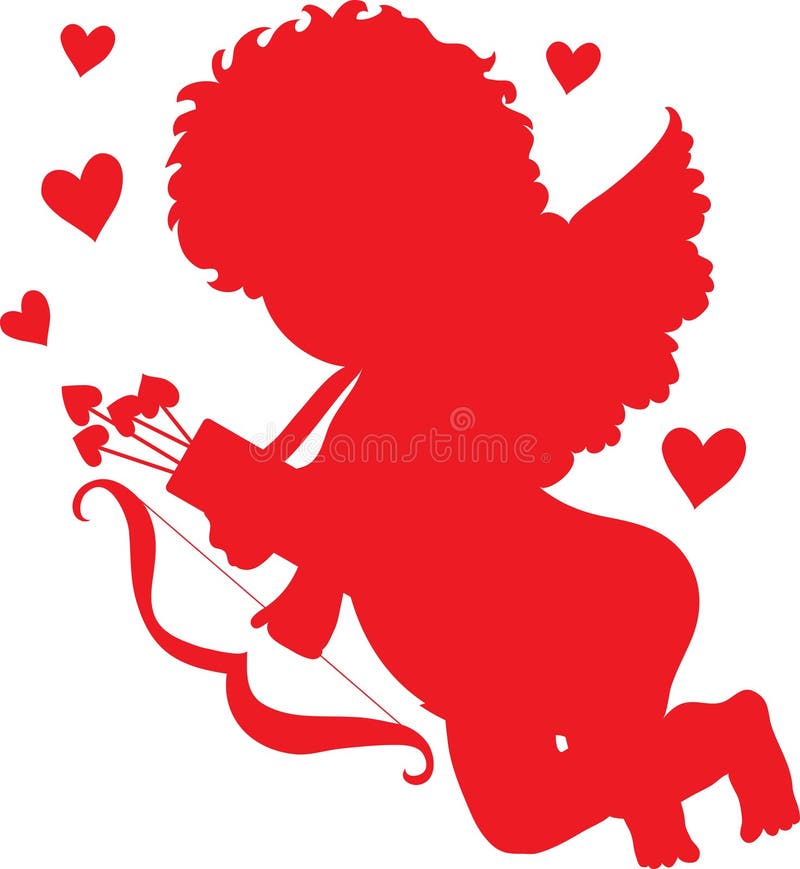 Red Cupid Clipart