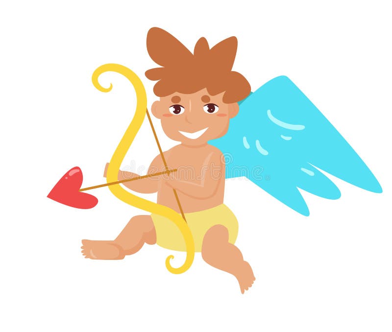 Cupid. Vector. Cartoon stock vector. Illustration of cartoon - 112680820