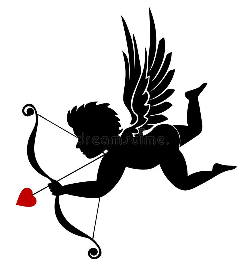 Cupido vector illustratie. Illustratie bestaande uit element - 20732630