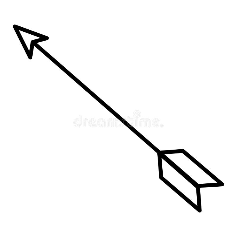Cupids Arrow For Coloring Pages Stock Illustration Illustration Of Shoot Pierce 306072606