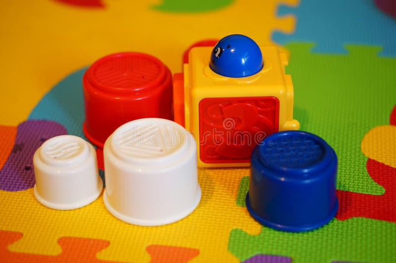 Cups and block stock photo. Image of puzzle, cups, block - 51368216