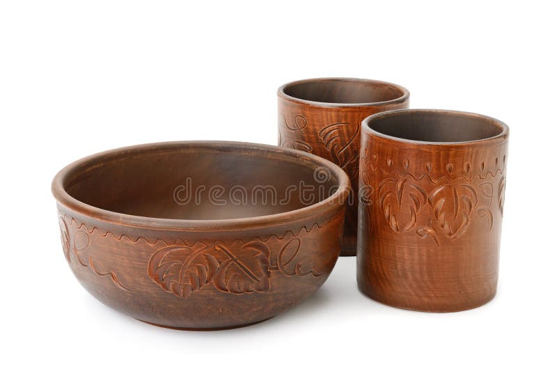 Cups and bowl stock photo. Image of crockery, cookware - 84944748