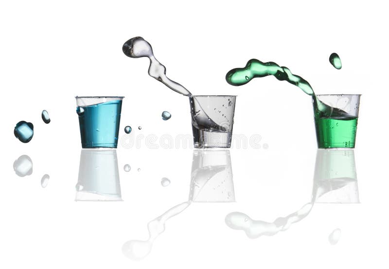 Cups stock photo. Image of cube, splashing, tekilla, blue - 35135632