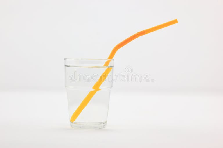 Cups, pure water, straw, stock image. Image of focus - 38213537