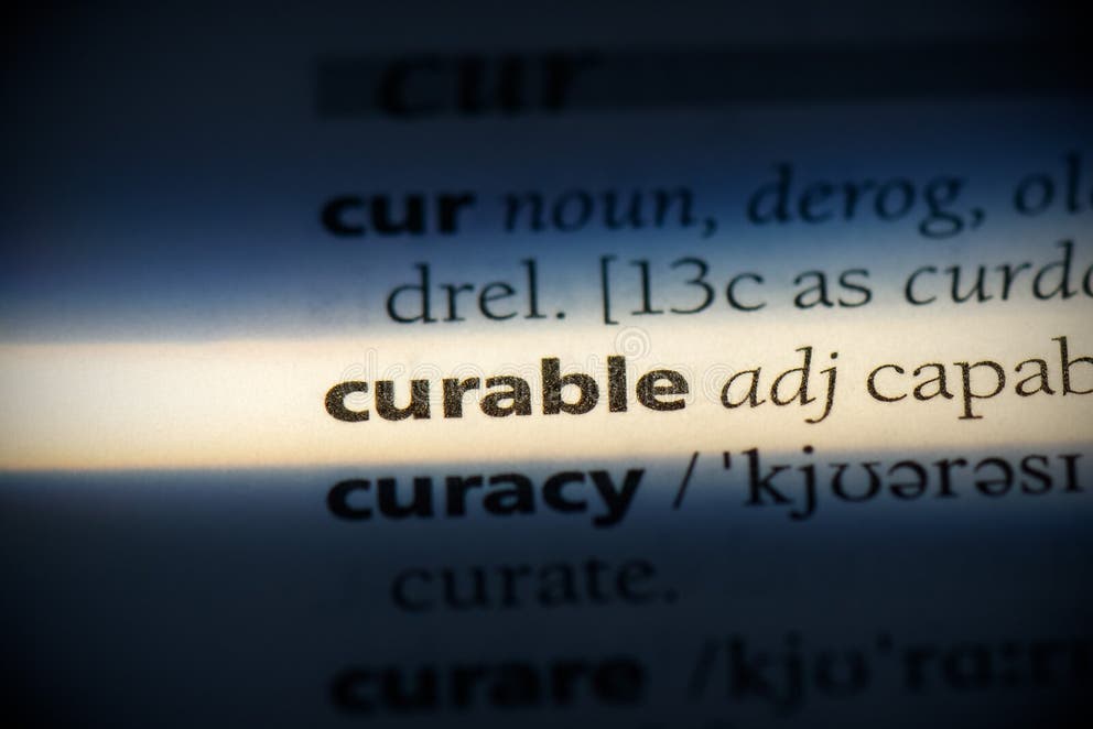 Curable stock photo. Image of minimal, book, etymology - 161578362