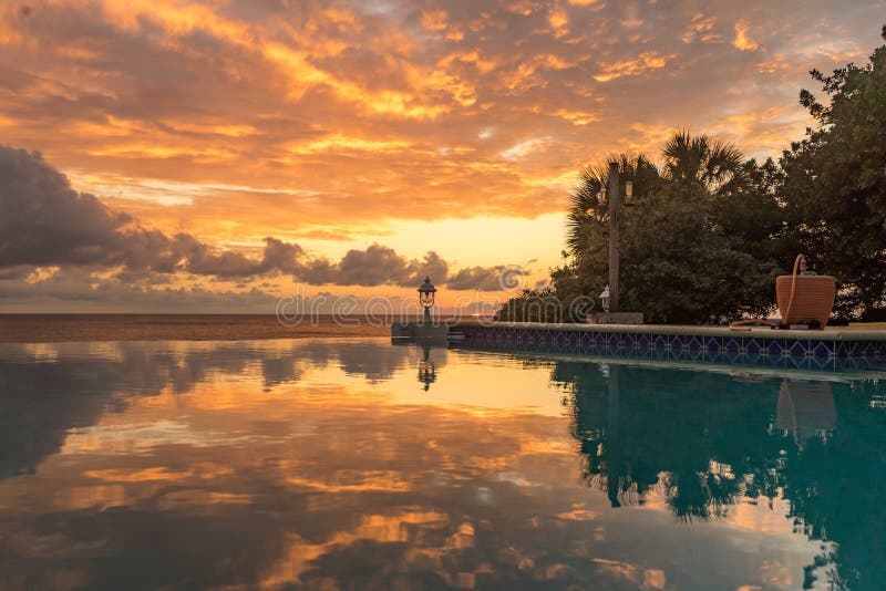 Curacao Sunset Views stock photo. Image of netherland - 99714092