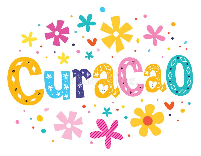 Curacao vector illustratie. Illustration of embleem - 143268729