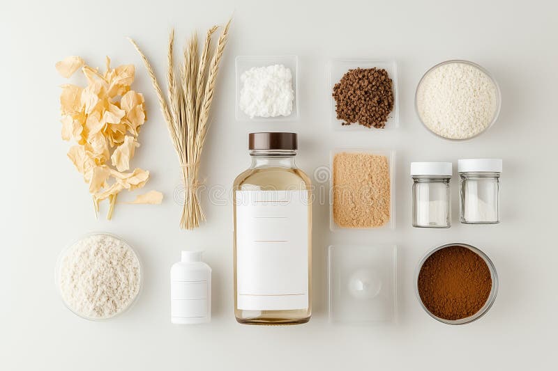 A Curated Collection of Culinary Ingredients and Natural Elements is ...