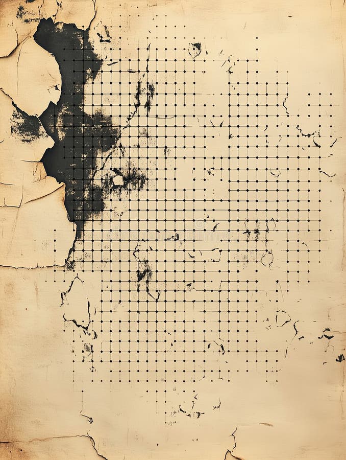 Collection of Abstract Puzzle and Grid-based Game Illustrations Stock ...