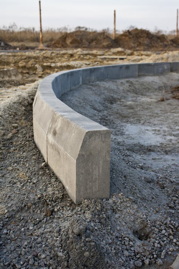 Curb stock image. Image of curve, corner, bend, produced - 35546087