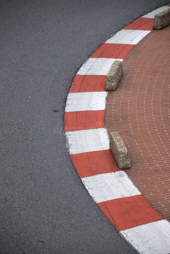 Curbs on formula one track stock photo. Image of monaco - 27127920