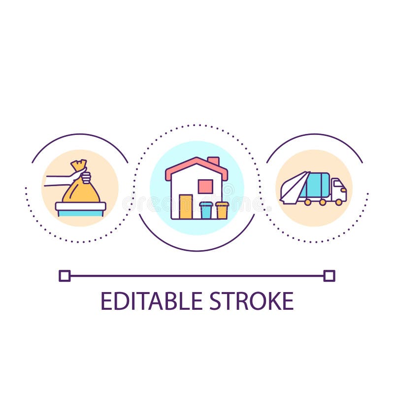 Curbside Trash Stock Illustrations – 37 Curbside Trash Stock ...