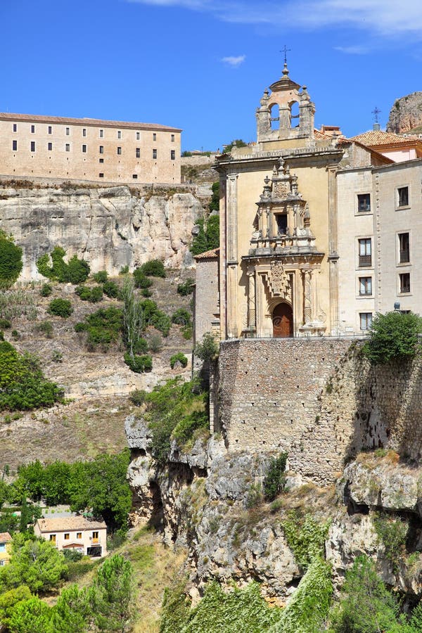 Curch on the cliff stock photo. Image of medieval, historic - 60019458