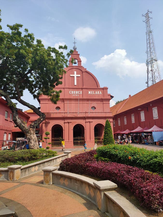 Curch melaka stock photo. Image of curch, church, melaka - 264346158