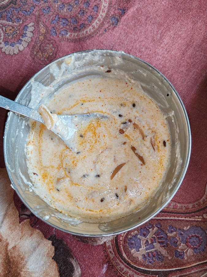 Curd Curry, Spicy Curd, Yoghurt, Indian Food Stock Image - Image of ...