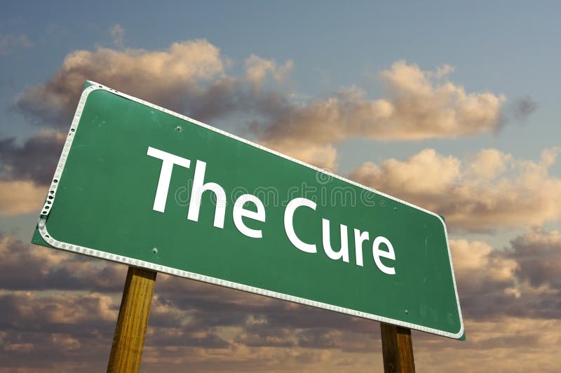 Cure Ahead Medicine Medical Discovery Miracle Solu Stock Image - Image ...