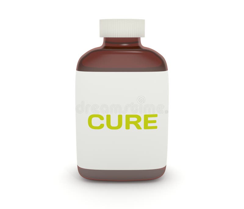 Cure Pills stock illustration. Illustration of pharmaceutical - 73032755