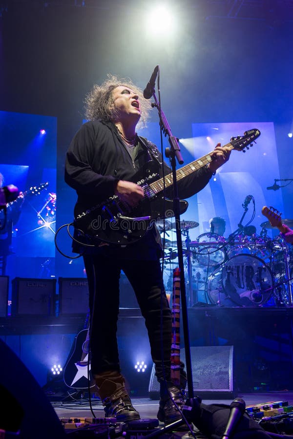 Robert Smith, Singer And Guitarist Of The Legendary Rock Band The Cure ...