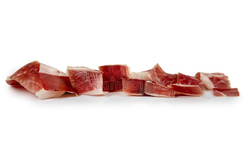 Cured meat ham jamon slice stock image. Image of food - 272405251