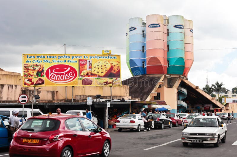 Port Louis Waterfront - Mauritius Stock Image - Image of shopping ...