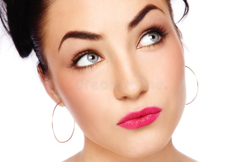 Curiosity stock image. Image of fashion, face, fresh - 16967575