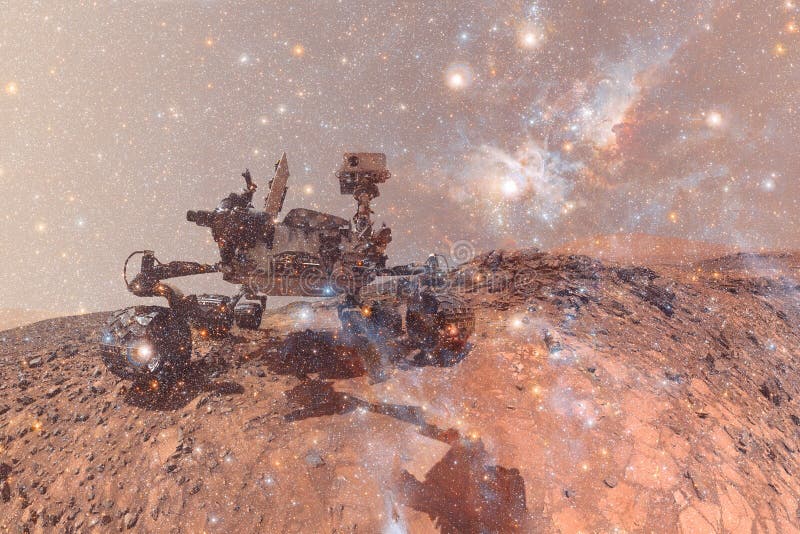 Curiosity Rover. Planet Mars. Elements of this Image Furnished by NASA ...