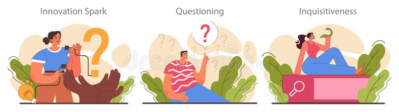 Curiosity Set. Inquisitiveness and Openness To New Ideas and Concepts ...