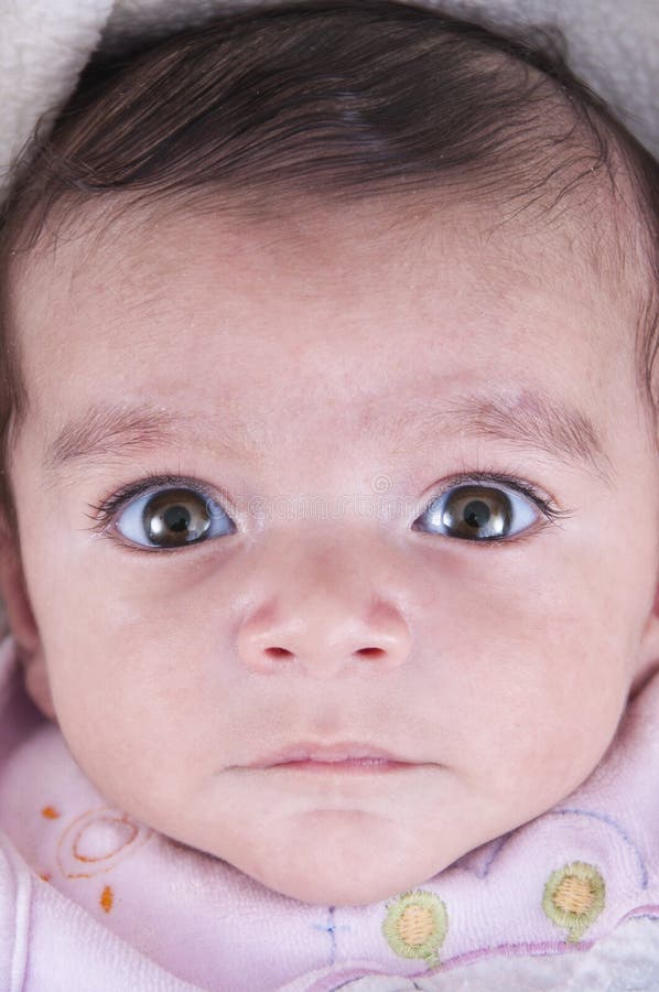 Curious Baby Eyes stock image. Image of baby, facial - 24130947
