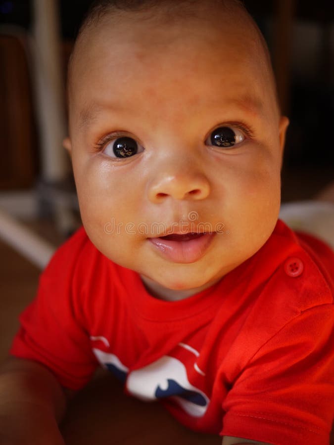Curious baby face stock image. Image of surprise, children - 22013315