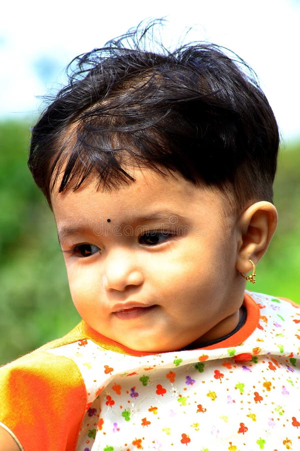 Curious Baby-II stock photo. Image of portrait, nice, curious - 3264980