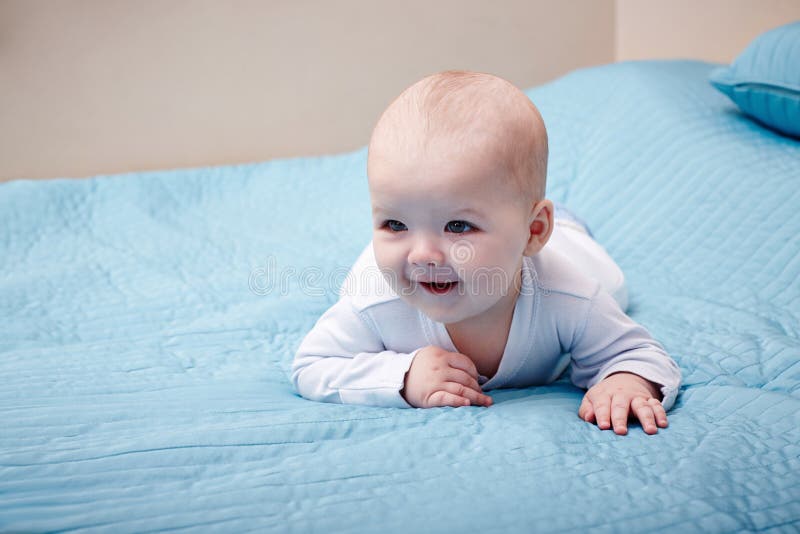 Curious baby stock photo. Image of baby, joyful, smile - 41252228
