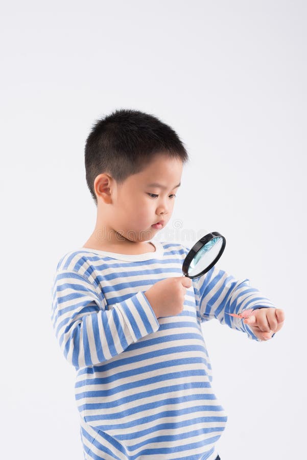 Curious boy stock image. Image of interested, youngster - 61684093