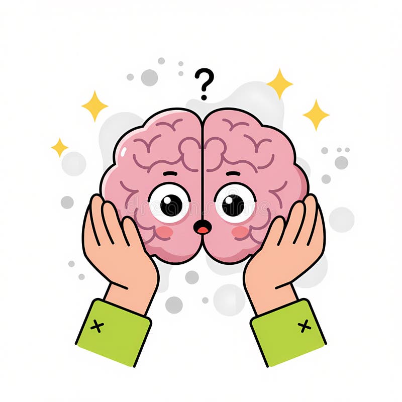 Brain Question Mark Cartoon Stock Illustrations – 1,161 Brain Question ...