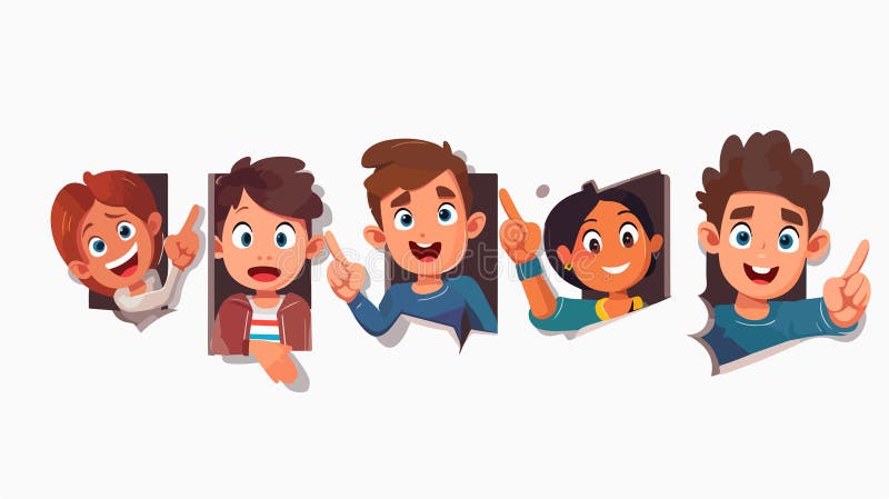 Curious Character Peeking from Behind - Professional Use only Stock ...