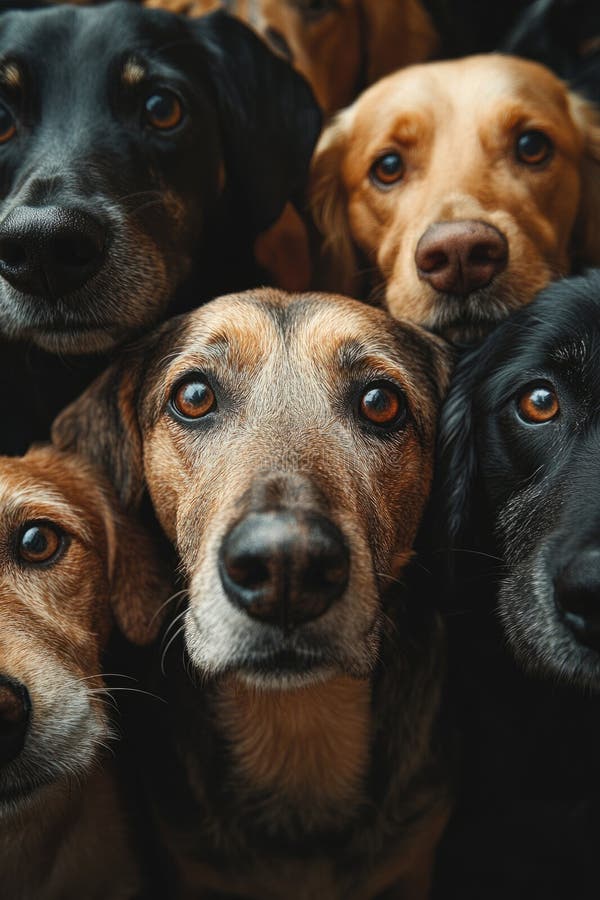 Curious Dogs Looking at the Viewer, Creating a Sense of Community and ...