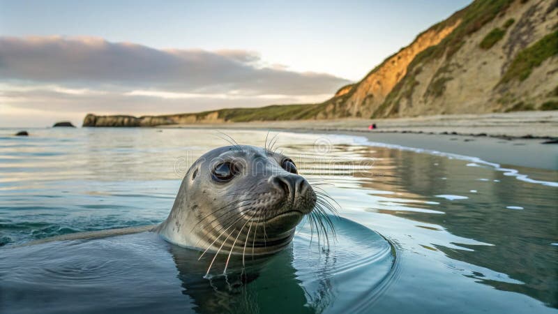 Seals, Photography, Natural Light Stock Illustration - Illustration of ...
