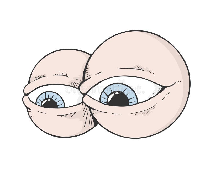 Curious face draw stock vector. Illustration of curious - 290269540