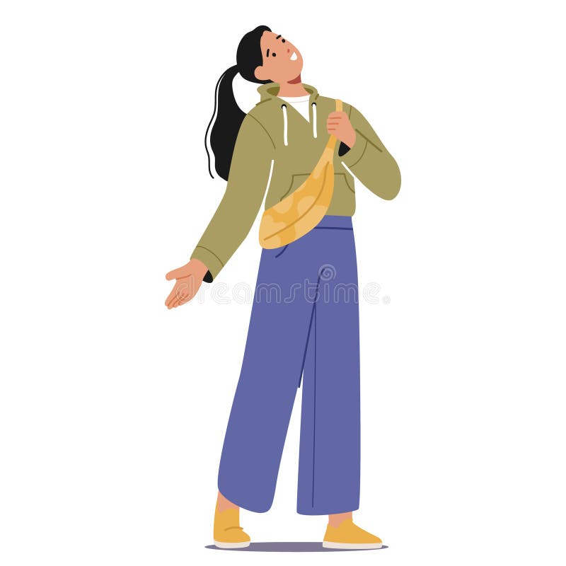 Cartoon Woman Looking Something Stock Illustrations 415 Cartoon Woman Looking Something Stock
