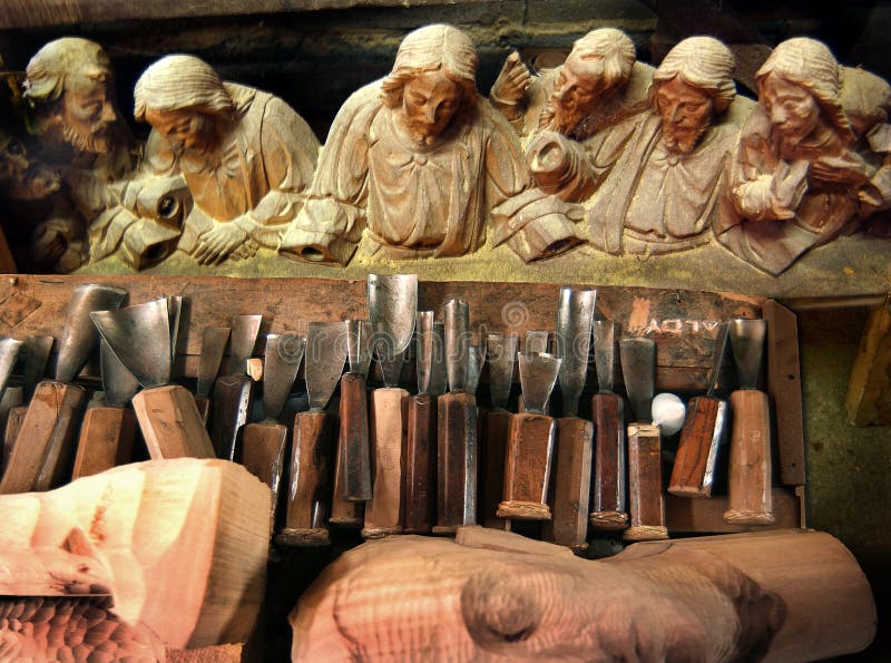 Curious Figures stock image. Image of curious, carving - 123550781