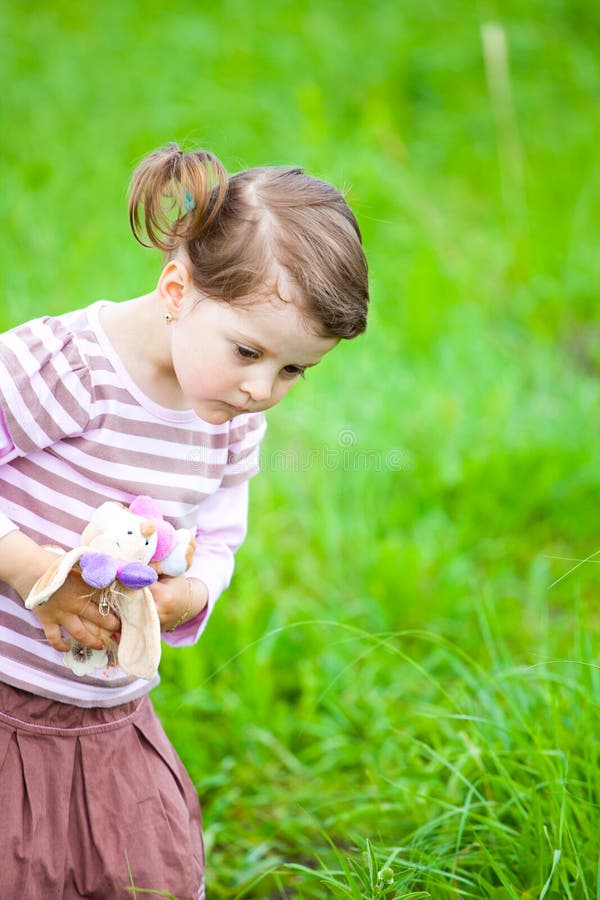 Curious girl stock photo. Image of cute, curious, green - 14258240