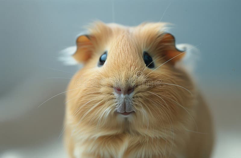 Curious Guinea Pig Looking at the Camera Stock Image - Image of ...
