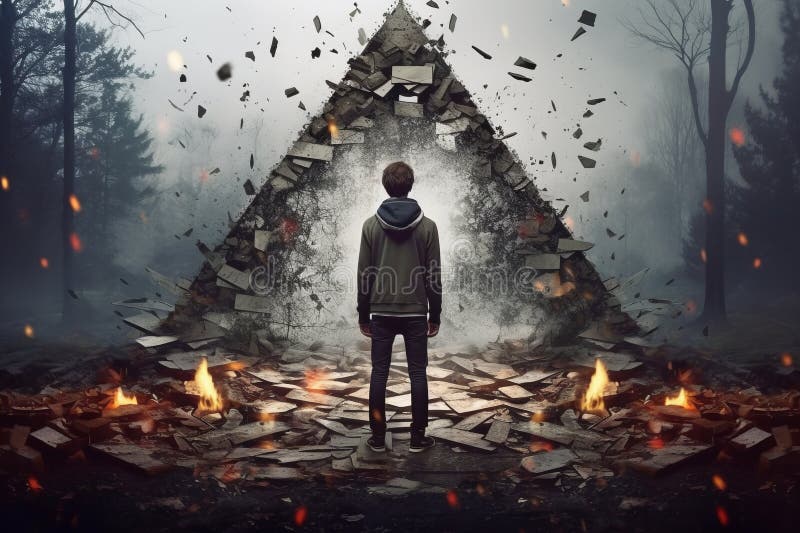 A Curious Individual Standing on the Border of Two Parallel Worlds ...