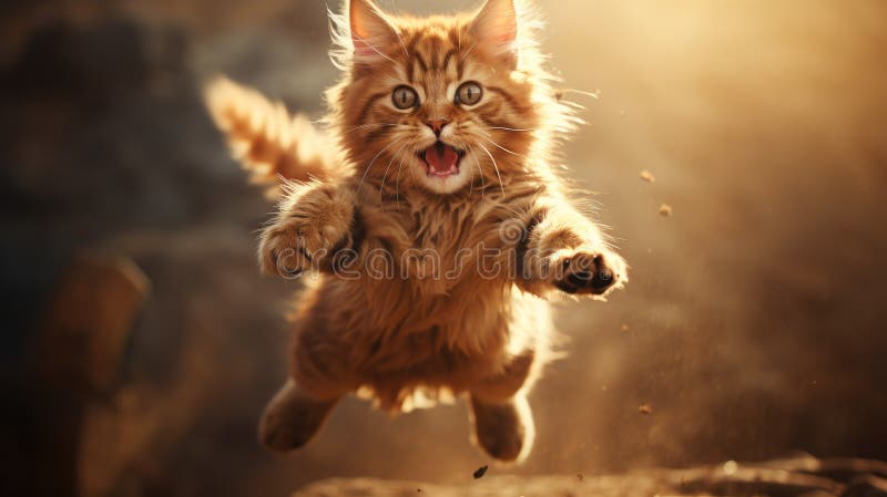 Curious Kitten: Adorable Domestic Cat Portrait with Whiskers Stock ...