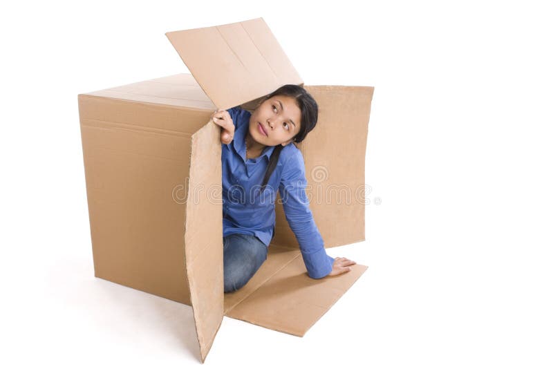 Curious looking stock image. Image of isolated, inside - 6364791