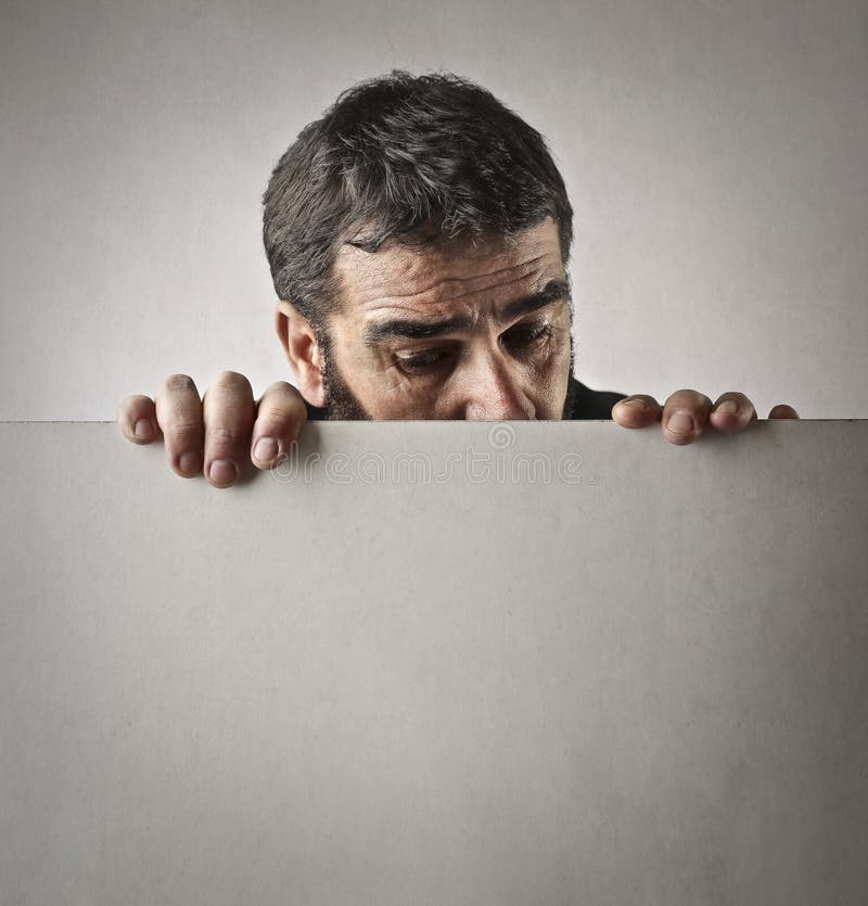 Curious man stock image. Image of curiosity, concept - 67499601