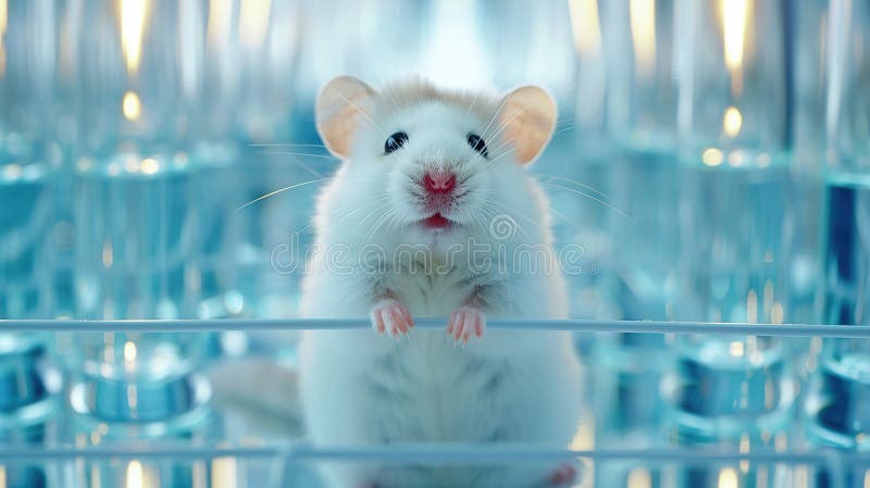 Curious Mouse stock illustration. Illustration of face - 330562073